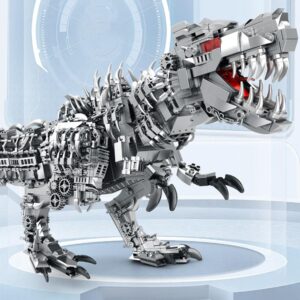 Ulanlan Dinosaur Building Kit, Mini Bricks Mechanical Dinosaur Toy Set, Dinosaur Building Blocks for Adults, Teens and Kids 14+, Tyrannosaurus Rex Model Creative Gift for Dinosaur Fans (1766 PCS)