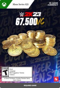 wwe 2k23: 67,500 virtual currency pack - xbox series x|s [digital code]