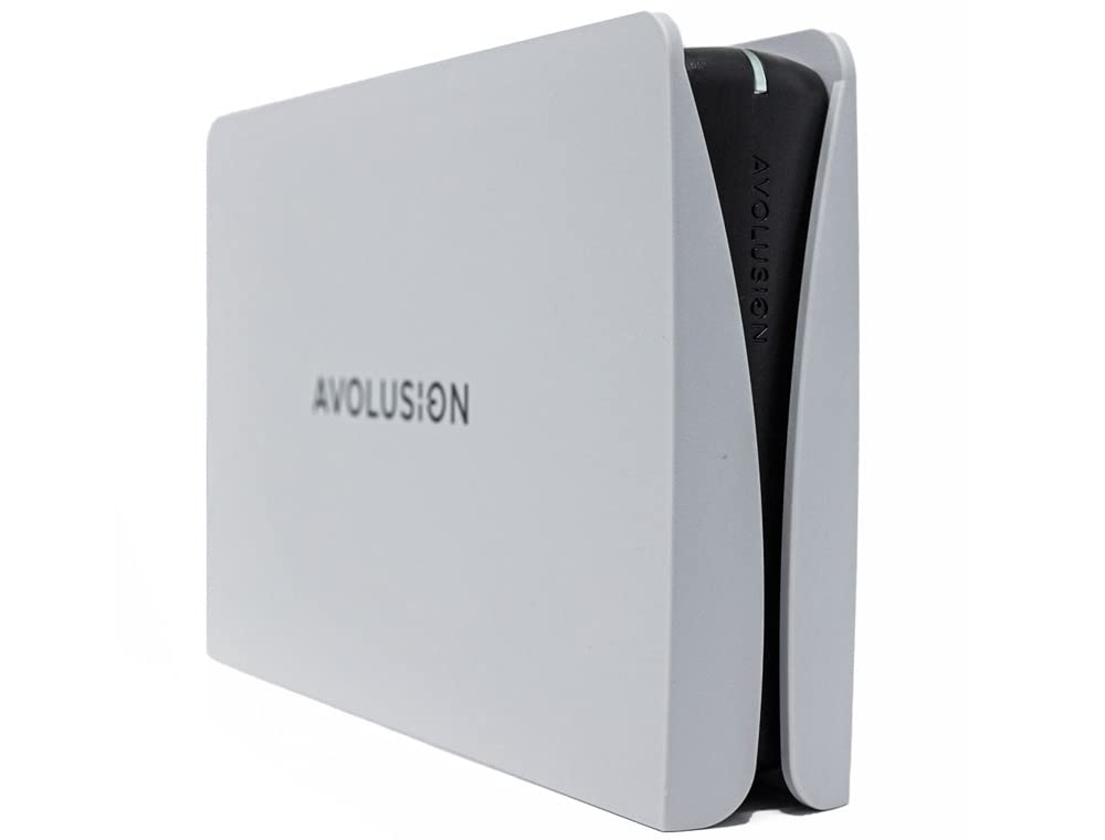 Avolusion PRO-5Y (White) 6TB USB 3.0 External Gaming Hard Drive for PS5 / PS4 Game Console - 2 Year Warranty (Renewed)