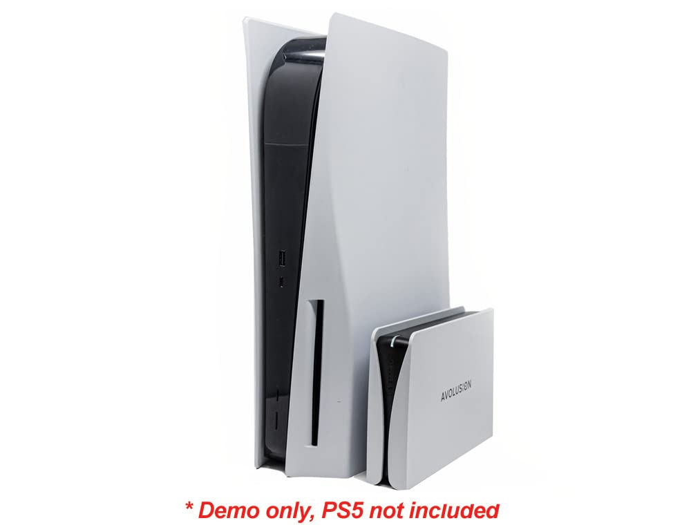 Avolusion PRO-5Y (White) 6TB USB 3.0 External Gaming Hard Drive for PS5 / PS4 Game Console - 2 Year Warranty (Renewed)