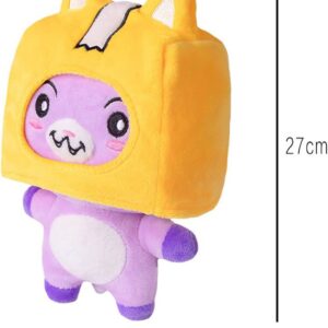 YWYWVVS Foxy Boxy Rocky Plush, Soft Stuffed Plush Toys Gift Set, Great Graduation Birthday Gifts for Boy Girl Friend Kids