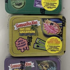 2023 Topps Garbage Pail Kids Go On Vaction Tins - All 3 TINS!!!