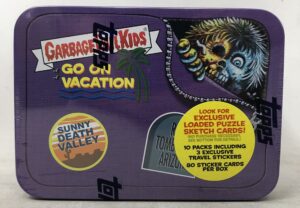 topps 2023 garbage pail kids go on vacation tin - 1 tin at random