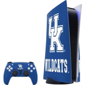 skinit decal gaming skin compatible with ps5 console and controller - officially licensed uk wildcats design