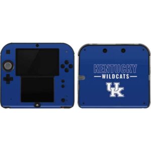 skinit decal gaming skin compatible with 2ds - officially licensed college kentucky wildcats design