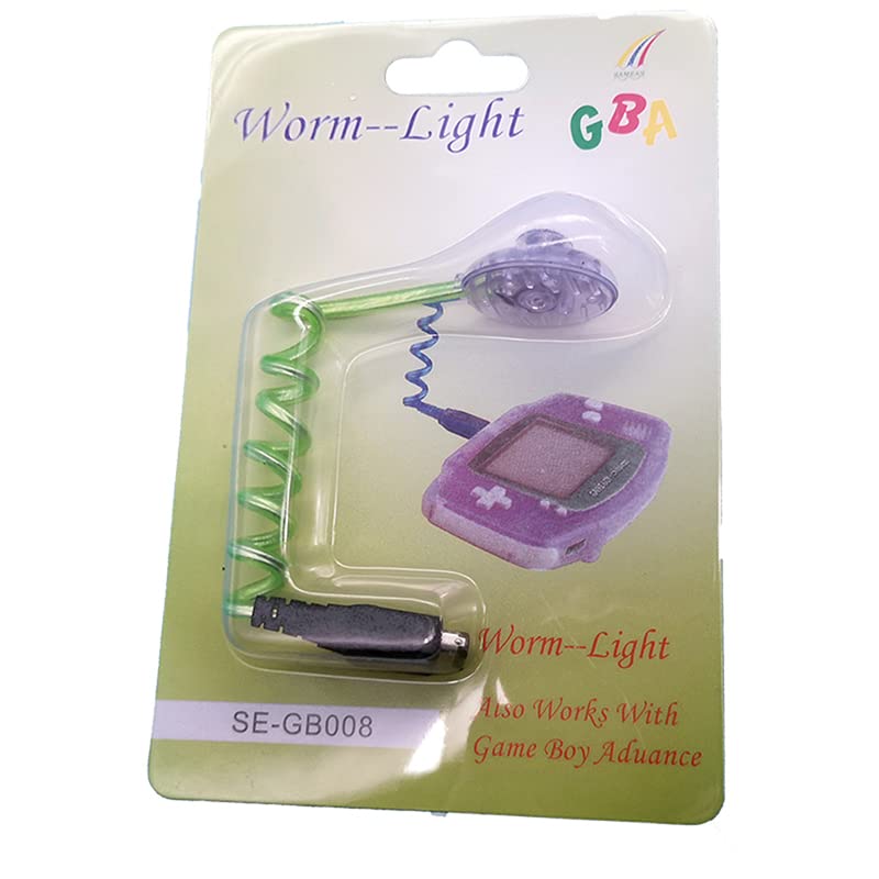 Limentea Worm Light Illumination LED Lamps for Nintend Gameboy Advence GBA Console