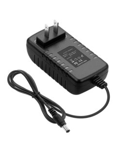 bestch ac/dc adapter compatible with atari flashback 4 classic game console 76 built in games power supply cord