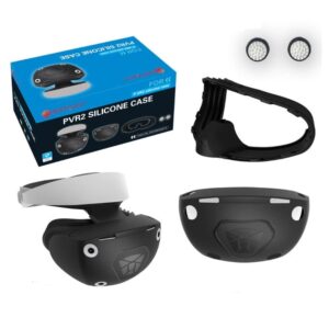 Protective Sleeve for PS VR2 Helmet, Playstation VR2 Glasses Full Wrap Silicone Protective Cover Case