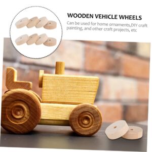 150 Pcs Log Wheel Wood Crafts Wheels Toy Car Wheels Wooden Wheels for Crafts Wooden Crafts Wheels Wooden Toy Kids Wood Wheels Toy Wood Car Wheels Small Wood Wheels Wood Toy