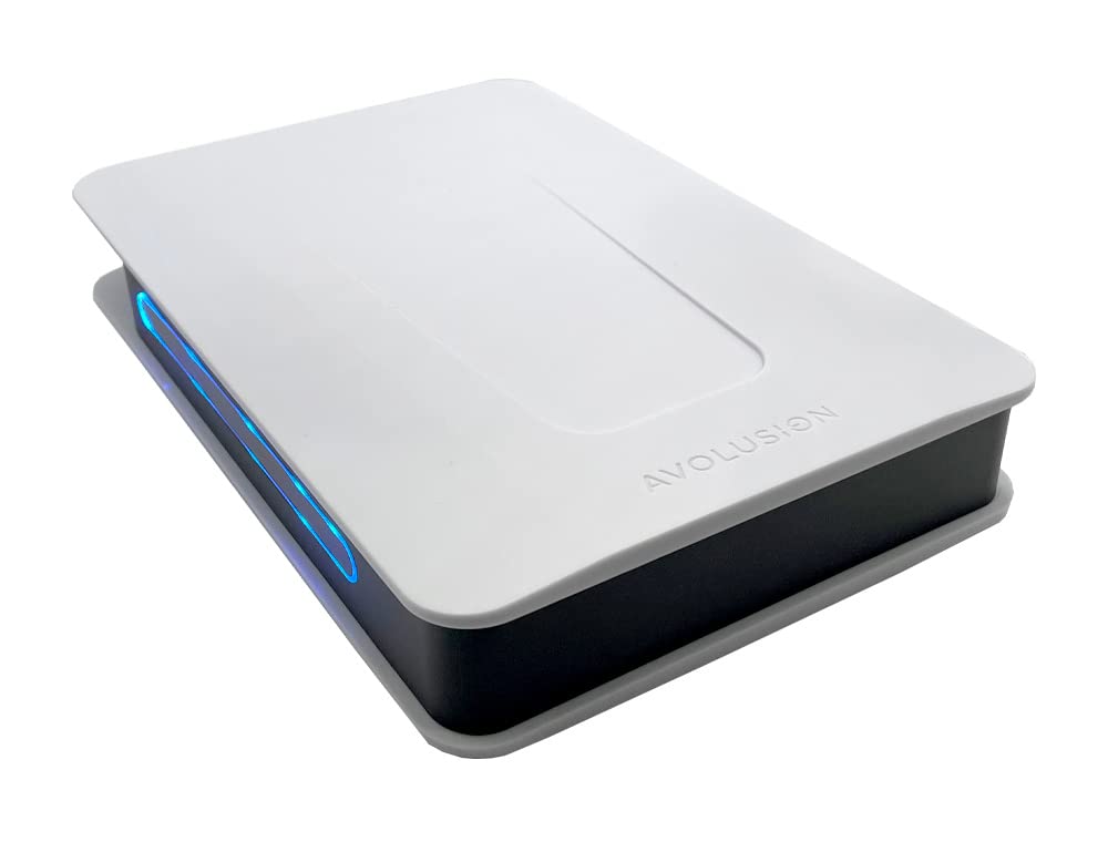 Avolusion PRO-T5 Series 6TB USB 3.0 External Gaming Hard Drive (for PS5 Game Console) (White) - 2 Year Warranty