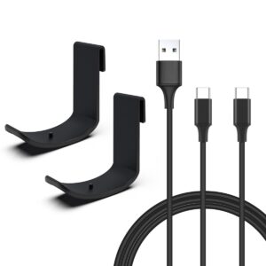 for ps5 vr2 handle bracket - high speed data transfer charging cord handle charging cable for psvr2 accessories