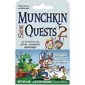 Munchkin Side Quests 2 by Steve Jackson Games, Strategy Board Game