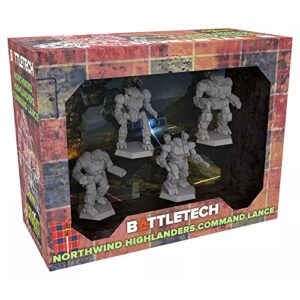 battletech: miniature force pack - northwind highlanders command lance