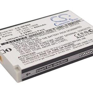 GYMSO Battery Replacement for Praktica 02491-0015-00, 02491-0037-00, BATS4, NP-900 DCZ 10.4, DCZ 8.3, DM5331, DM-6331, DS-4330, DS-4331, DS-4341, DS-4346, DS-5080, DS-5330