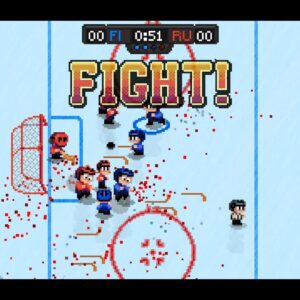 Super Blood Hockey (Retro Edition) (Game + Soundtrack Included) - Nintendo Switch