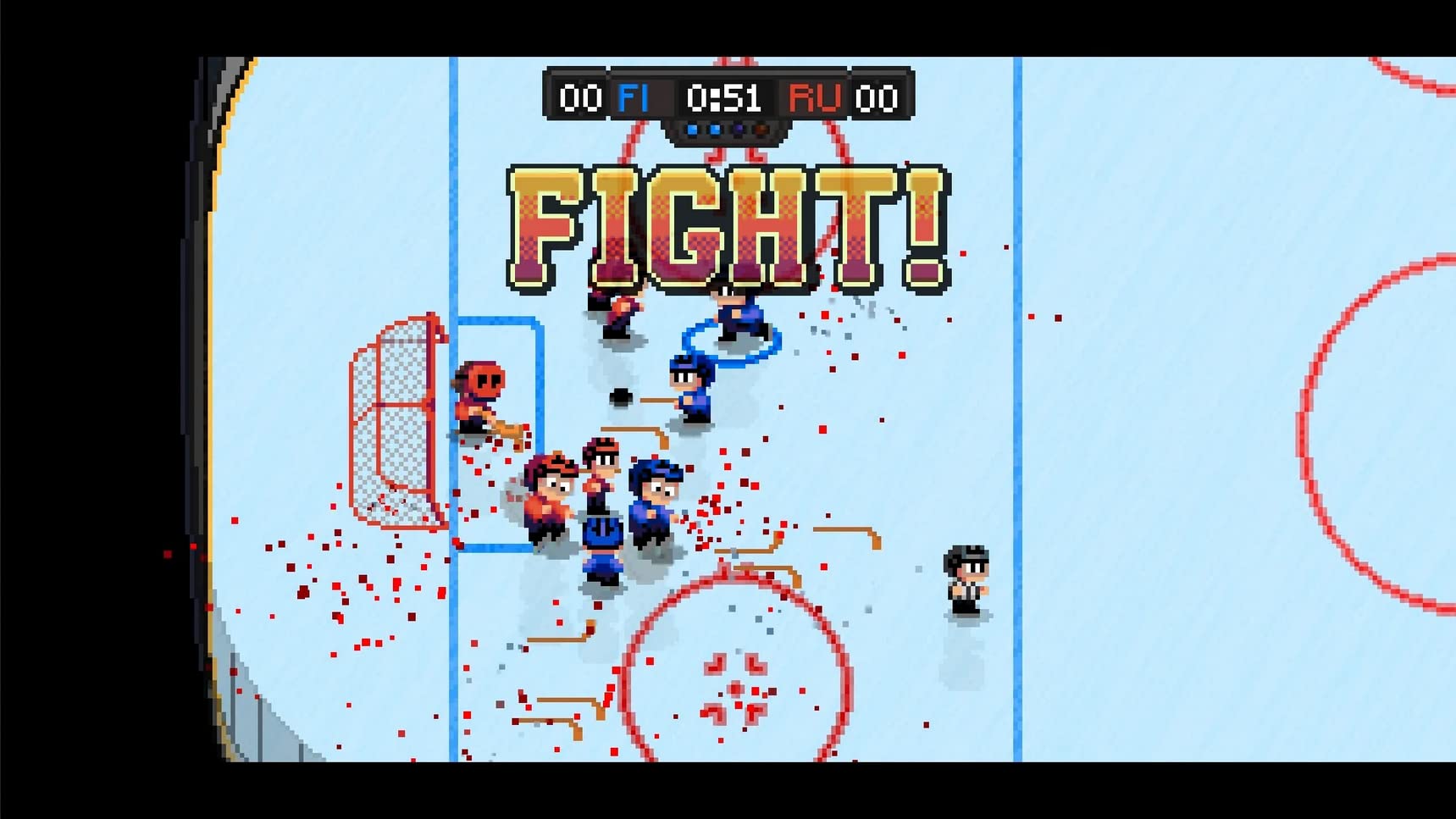 Super Blood Hockey (Retro Edition) (Game + Soundtrack Included) - Nintendo Switch