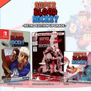 Super Blood Hockey (Retro Edition) (Game + Soundtrack Included) - Nintendo Switch