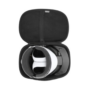 carrying case for ps vr2 - hard travel cover case portable bag protective box for vr2 vr headset and handle accessories, suitable for traveling and home storage