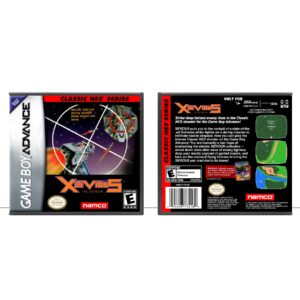 classic nes series: xevious the avenger | (gba) game boy advance - game case only - no game