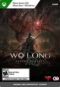 wo long: fallen dynasty standard edition - xbox & windows 10 [digital code]