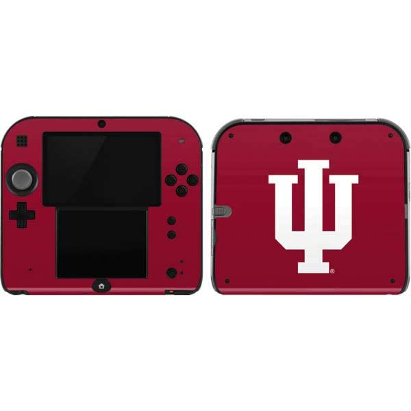 Skinit Decal Gaming Skin Compatible with 2DS - Officially Licensed Indiana University IU Logo Design