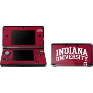 skinit decal gaming skin compatible with 3ds (2011) - officially licensed indiana university indiana university hoosiers design