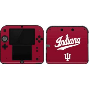 skinit decal gaming skin compatible with 2ds - officially licensed indiana university iu hoosiers design