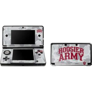 skinit decal gaming skin compatible with 3ds (2011) - officially licensed indiana university hoosier army design