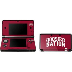 skinit decal gaming skin compatible with 3ds (2011) - officially licensed indiana university hoosier nation design