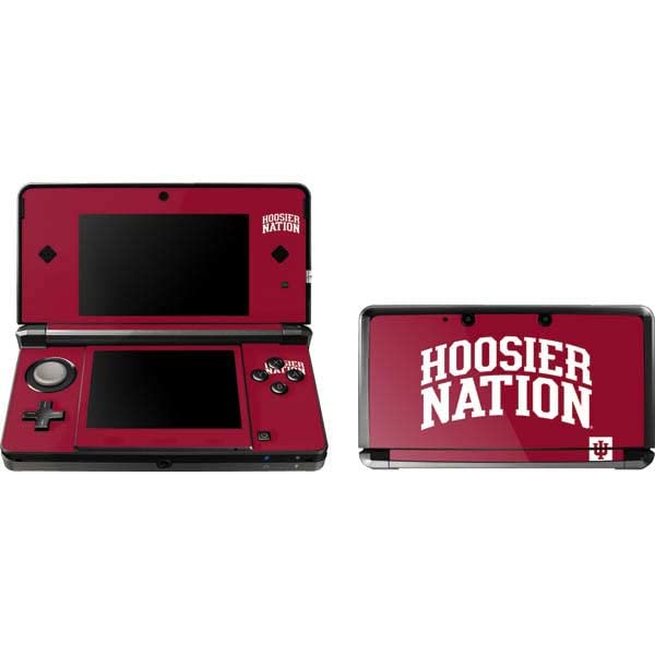 Skinit Decal Gaming Skin Compatible with 3DS (2011) - Officially Licensed Indiana University Hoosier Nation Design