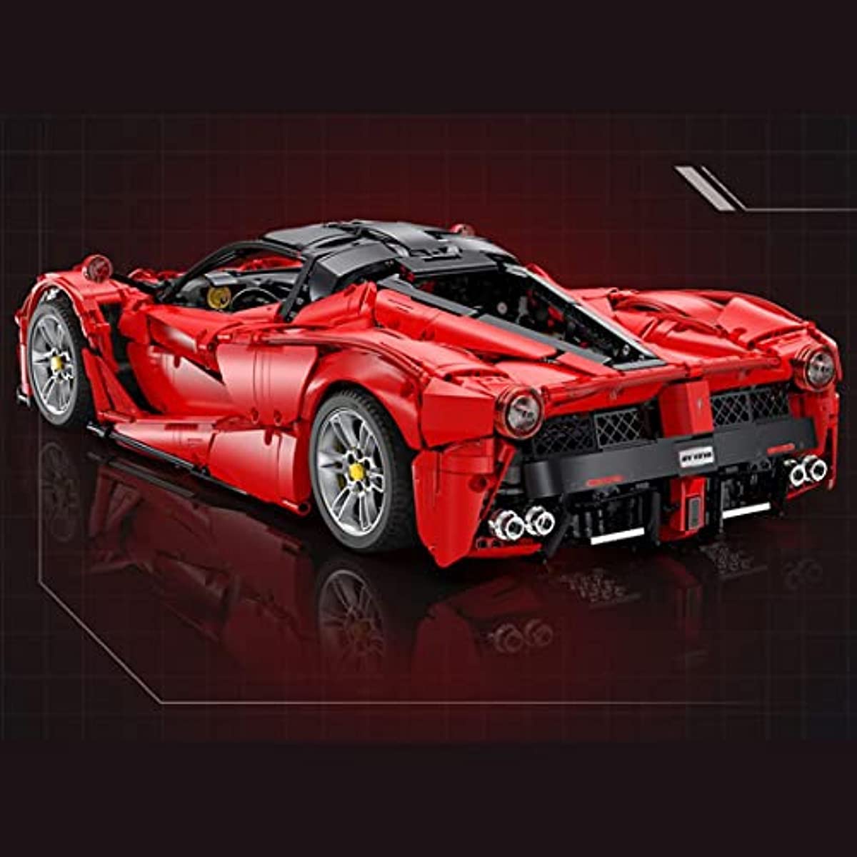 JOMIOD CADA C61505 Technic Sports Car Building Kit, 4739 Pieces Supercar Model Building Blocks, Race Car Technique Car Collectable Model, MOC Racing Car Kit