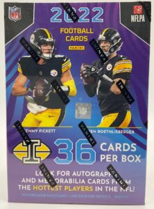 2022 panini illusions football blaster box - 6 packs and 36 cards per box