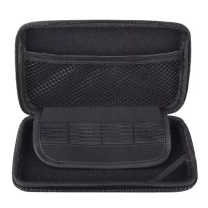 xspeedonline black carry hard case bag pouch with hard case protects for nintendo new 3ds xl /3ds ll /3ds xl