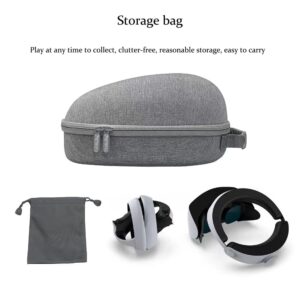 Hard Carrying Case for PS VR2 EVA Hard Travel Protect Box Storage Bag Carrying Cover Protective Case Storage Carrying Bag VR Accessories