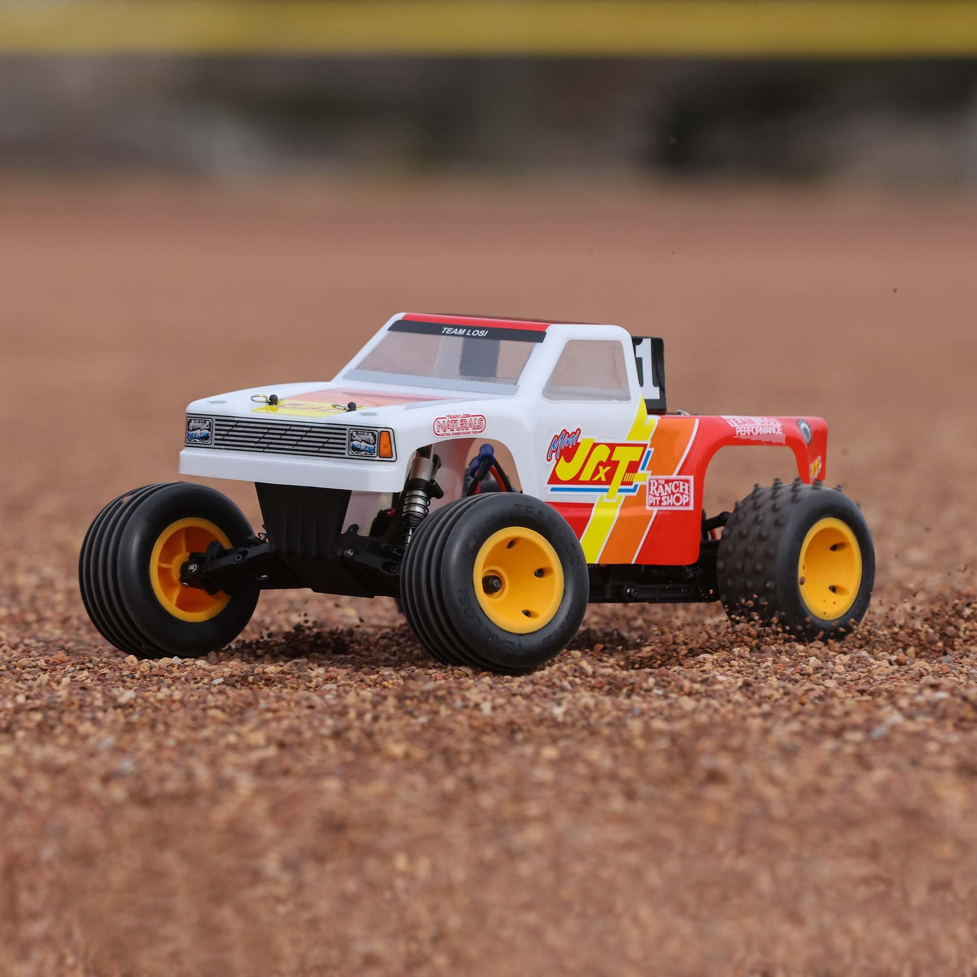 Losi RC Truck 1/16 Mini JRXT Brushed 2 Wheel Drive Limited Edition Racing Monster Truck Ready-to-Run Battery and Charger Included LOS01021 Trucks Electric RTR Other