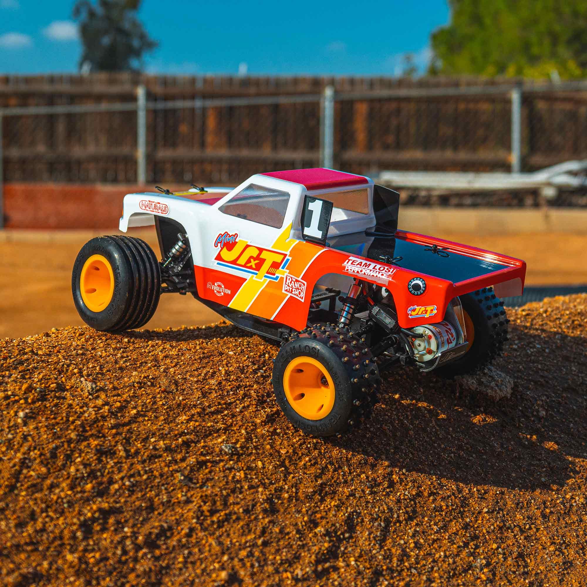 Losi RC Truck 1/16 Mini JRXT Brushed 2 Wheel Drive Limited Edition Racing Monster Truck Ready-to-Run Battery and Charger Included LOS01021 Trucks Electric RTR Other