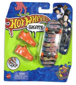 hot wheels skate - 2023 - stacked dominance - 3/4 - gnarly neon - tony hawk - mint/nrmint - ships bubble wrapped in a box