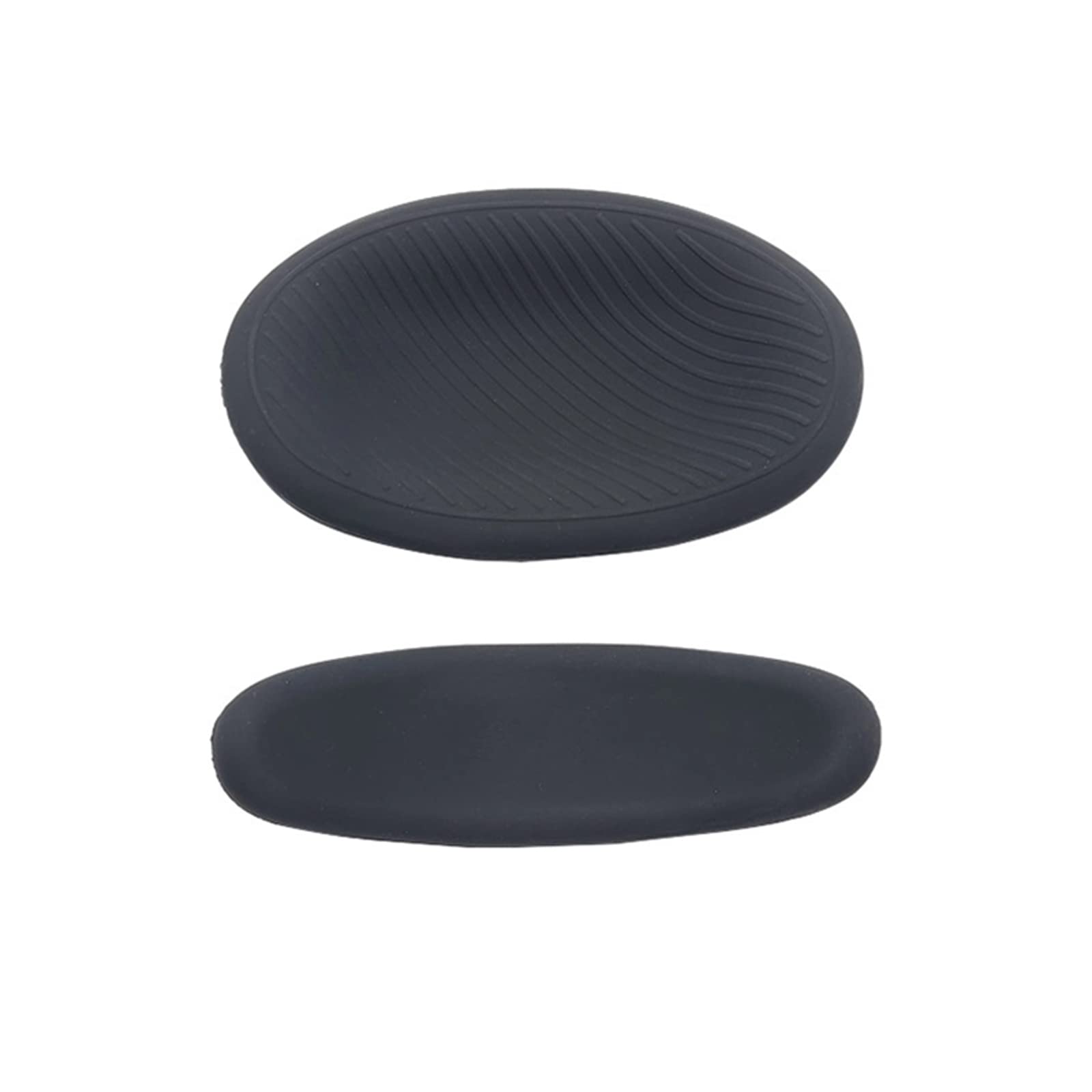 Head Pad Covers Compatible with Mate Quest Pro Accessories Forehead Cushion Pad and Posterior-Brain Pad Sweatproof Silicone Removable Relieve Pressure Pad (Black)