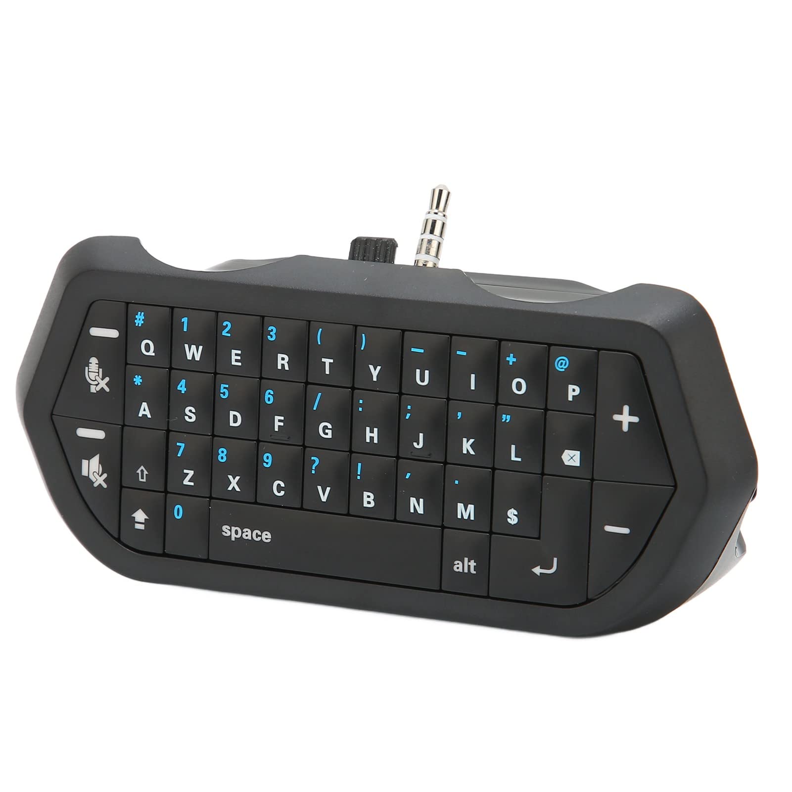 GOWENIC Mini Keyboard for PS4, Ultra Compact Game Message Chatpad, Bluetooth Game Keypad for PS4 Controller