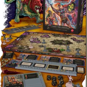 Cmon Masters of The Universe: The Board Game - Clash for Eternia Board Game w/Box of Power (KICKSTARTER Exclusive