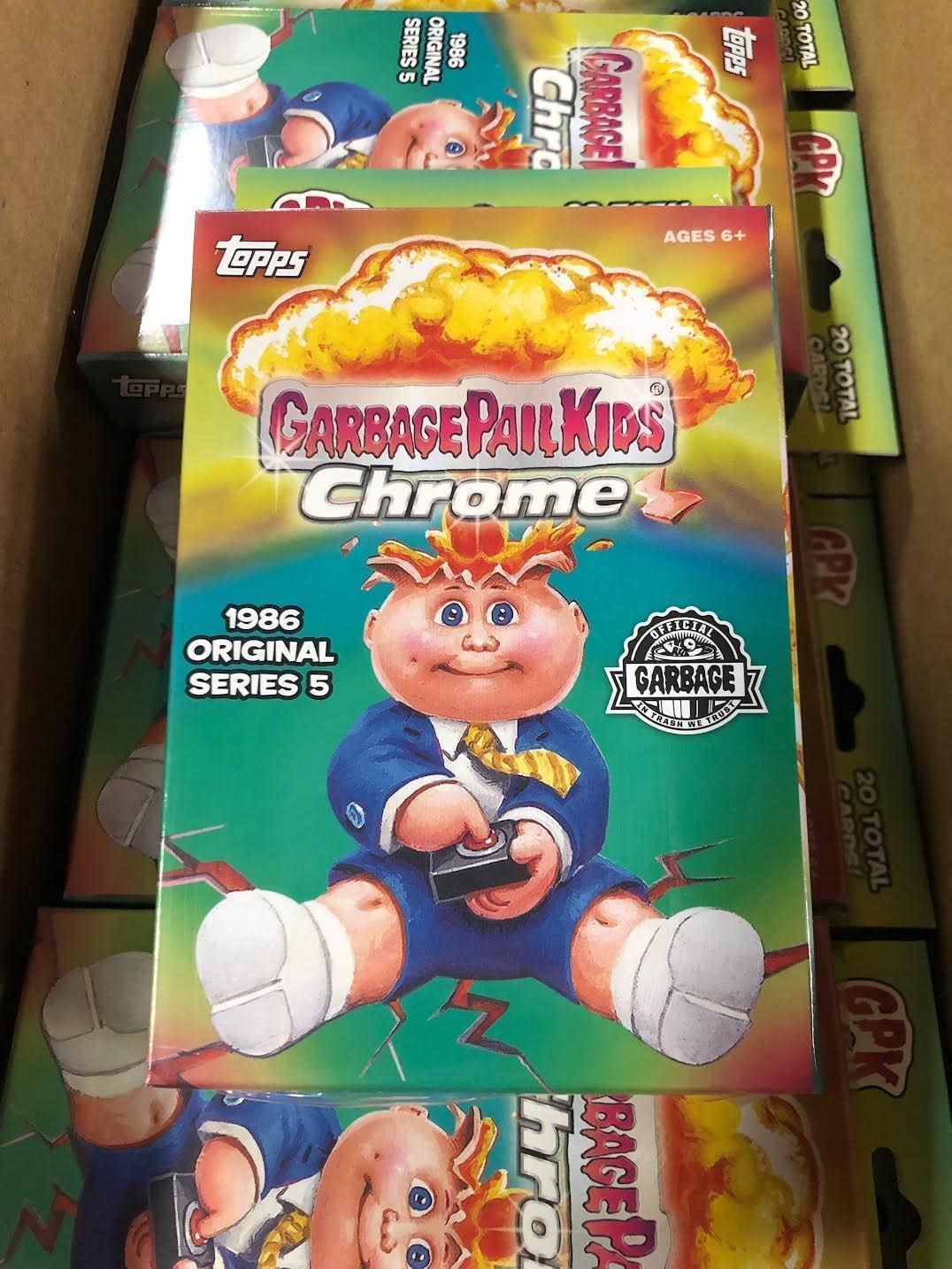 Topps Garbage Pail Kids Chrome Hanger Pack