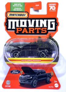 matchbox - moving parts - 2023-2019 - ford ranger - 34/54-70 years - mint/nrmint - ships bubble wrapped in a box with fill