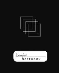 notebook for new executive job | professional lined note pages | to-do list | follow-up tasks | 100+ pages | welcome to the team: new employee, great ... executive notebook | new job| organized notes