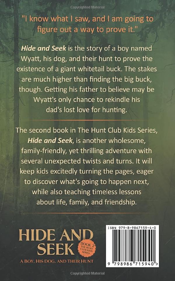 Hide and Seek: A Boy, His Dog, and Their Hunt (The Hunt Club Kids Series)