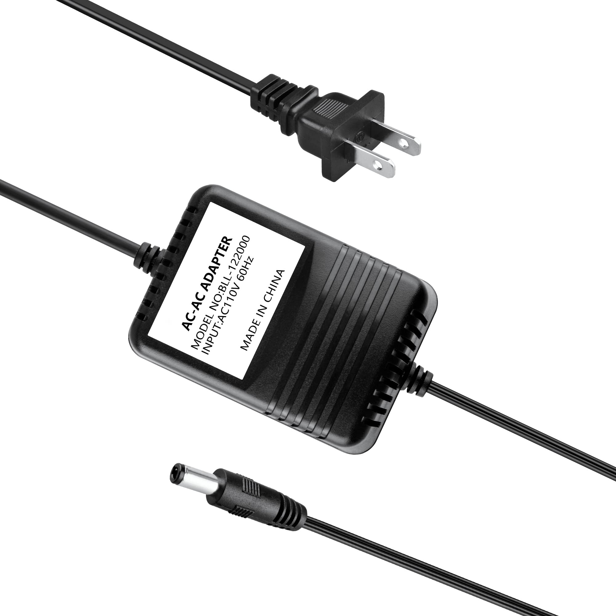 Guy-Tech AC/AC Adapter Replacement for DVE Model: DV-091AACS-B20 DV 091AACS B20 Class 2 Midiman Audio Buddy Mic Preamp Direct Box Midi Man 9VAC Bose 93PS-123C P/N 277247-001 05/10,E217675,53ZJ Power