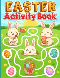 easter basket stuffers: easter activity book for kids