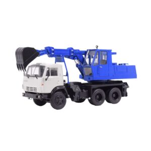 for modimio russia for kamaz eo-3532(5511) excavator 1/43 abs truck pre-built model