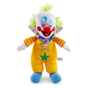 killer klowns from outer space shorty 12-inch collector plush toy, large soft stuffed animal | 80s horror movie collectibles