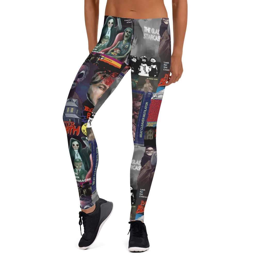 Puppet Combo 'VHS Collage' Tights XS