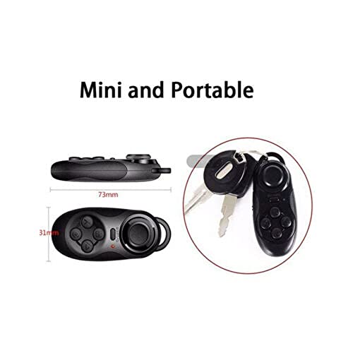 Mini USB Remote Controller Switch Controller,Wireless Bluetooth Joystick Remote Control PPT Clicker Selfie Timer Joystick For iOS/Android/PC